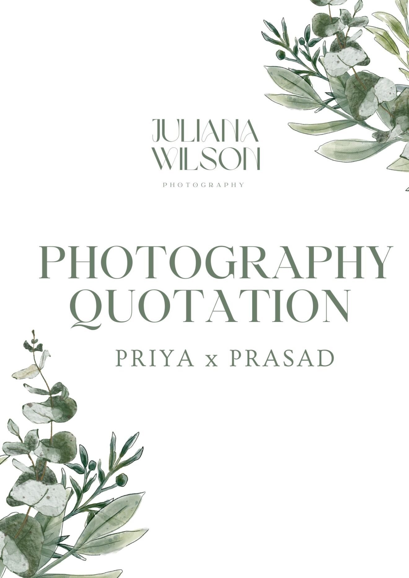 Wedding Photography Quotation Canva Template – wedgrapher.in
